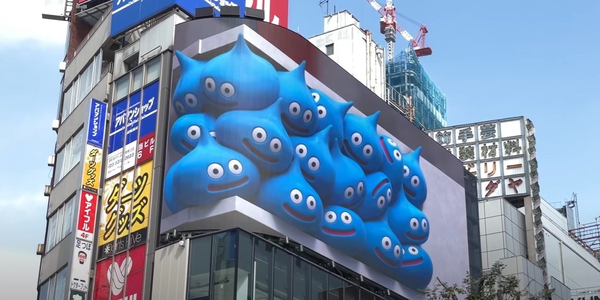 Best random JRPG encounter ever? When giant 3-D Dragon Quest Slimes ...