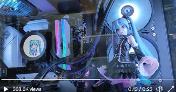 Japanese custom PC shop builds the ultimate Hatsune Miku PC【Video ...