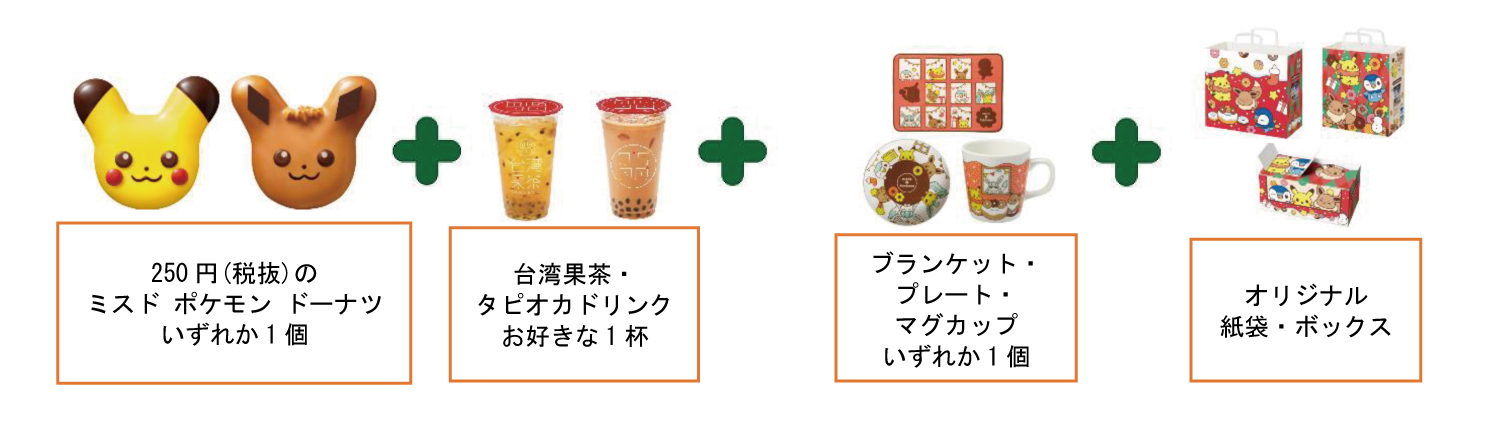 Pokémon doughnuts appear in Japan, with Eevee joining the new Mister ...