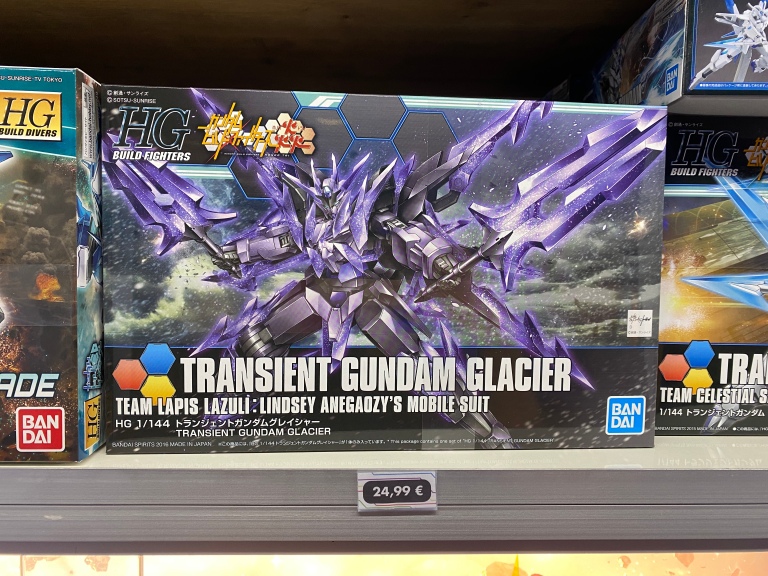 What are the most popular Gundam model kits in Paris? French Bandai ...
