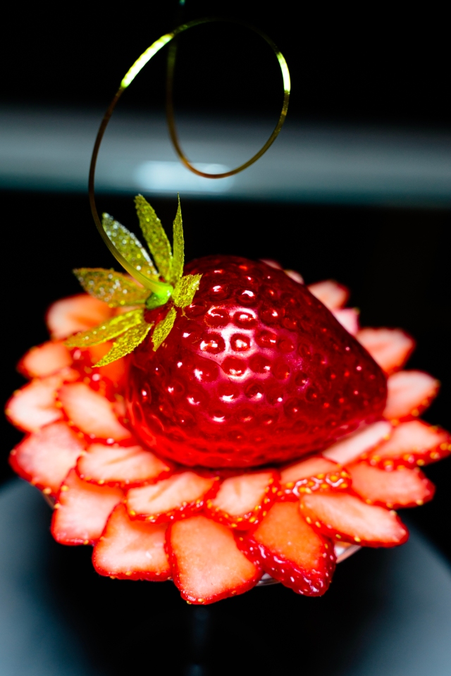 This sumptuous strawberry dessert at a Tokyo hotel is almost too ...