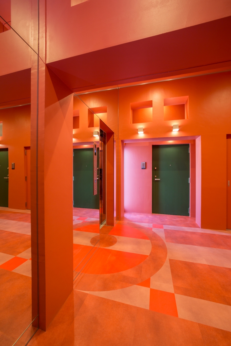 This Tokyo apartment building uses feng shui in its design to make for ...