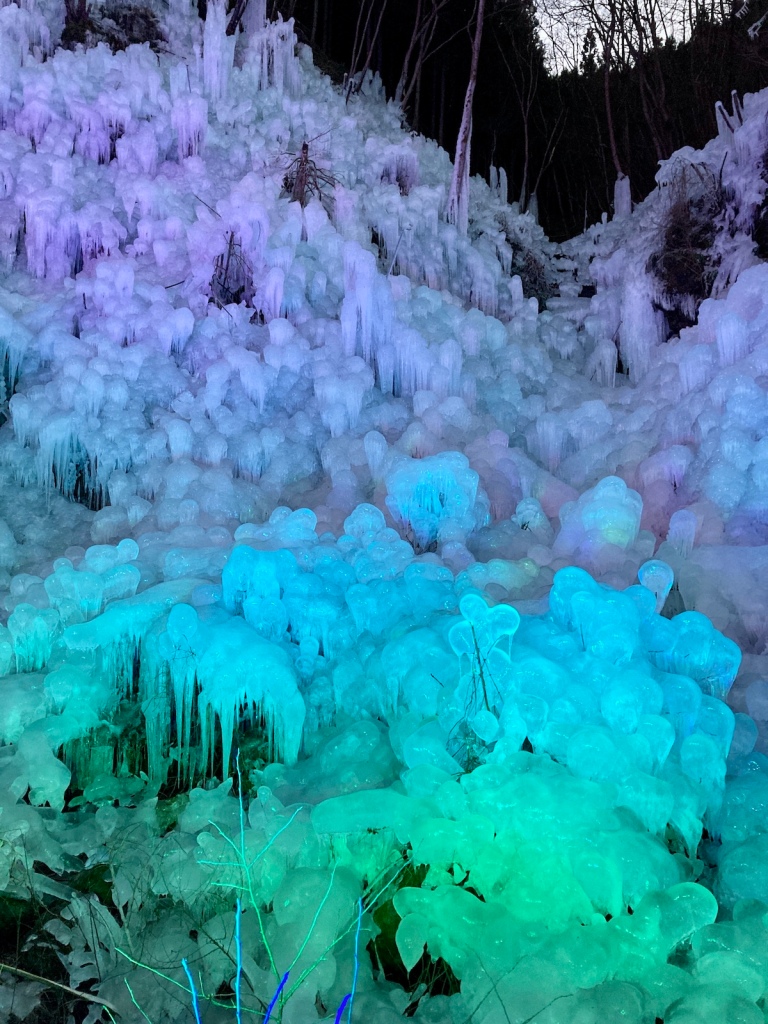 An amazing icicle world waits just an hour and a half outside downtown ...