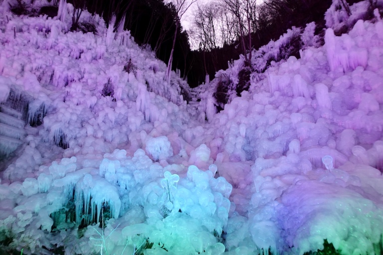 An amazing icicle world waits just an hour and a half outside downtown ...