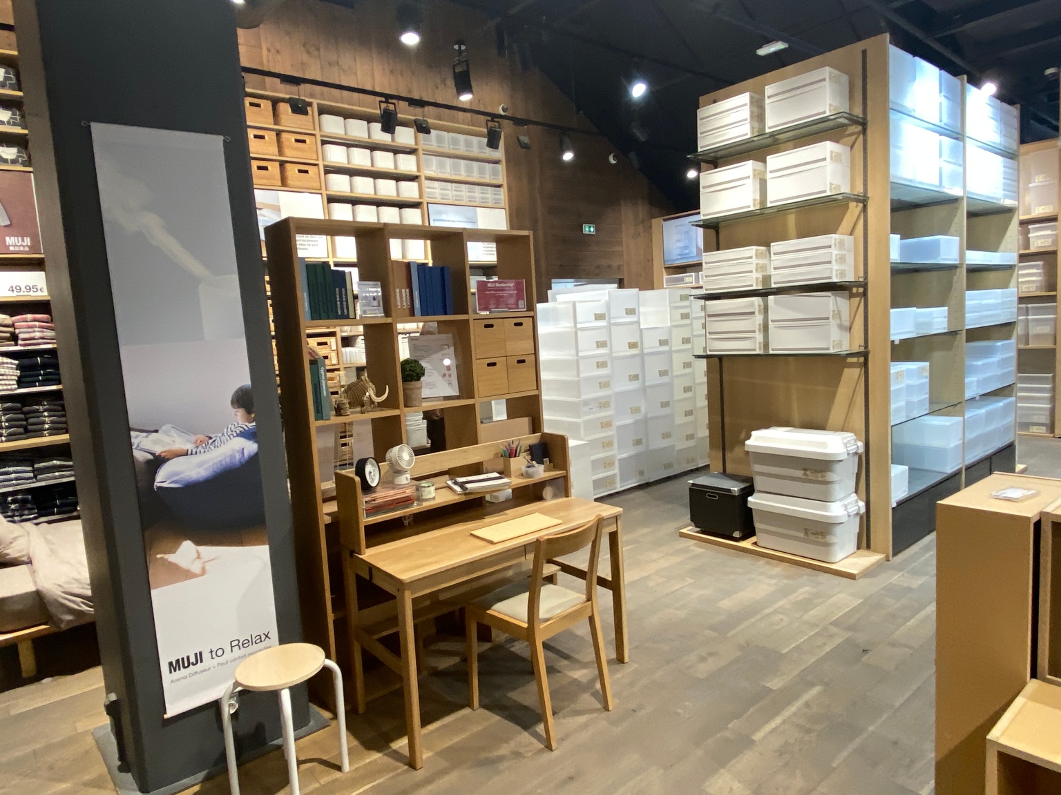 We visit the Paris branch of Muji in search for some minimalist ...