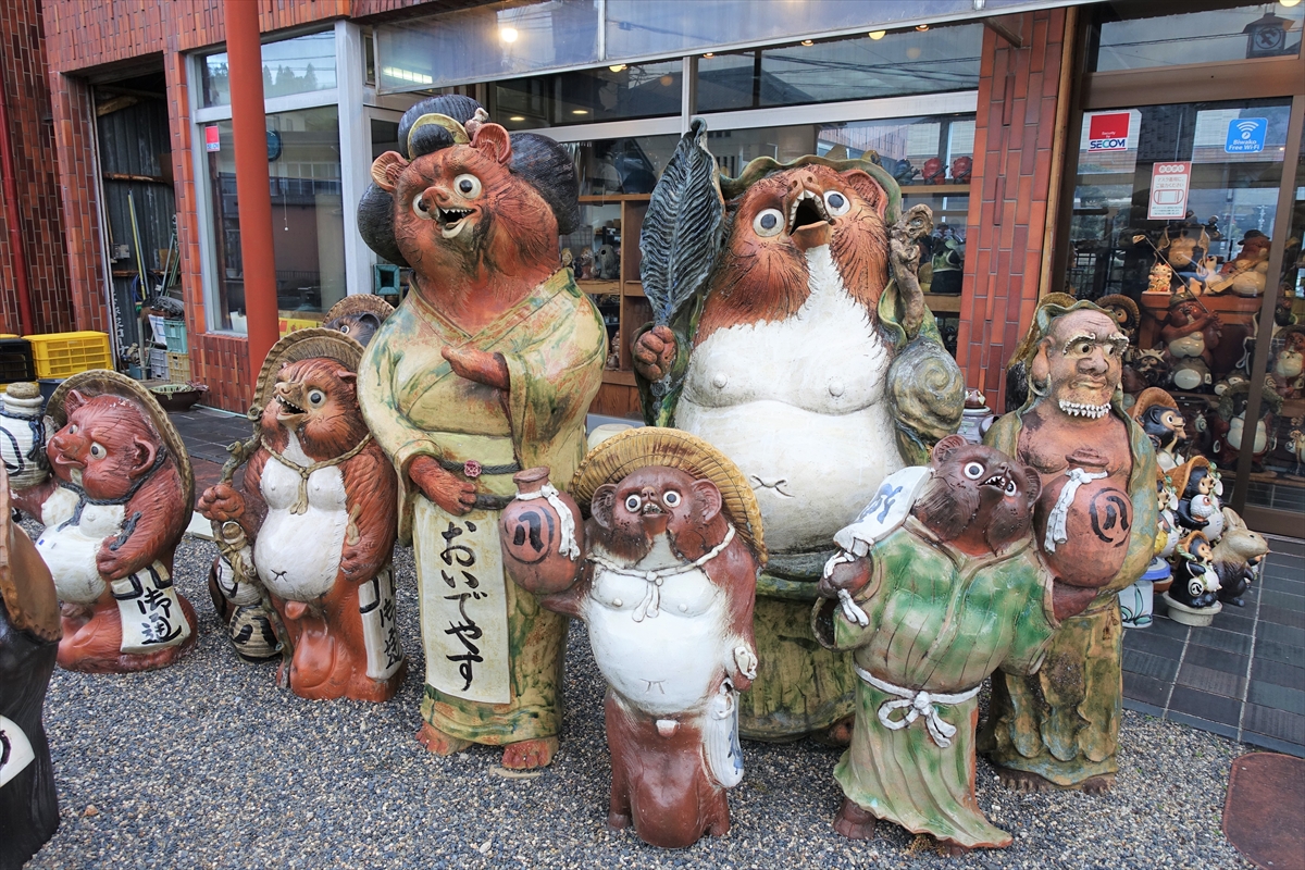 In search of Japan’s biggest tanuki, we stumble across something ...