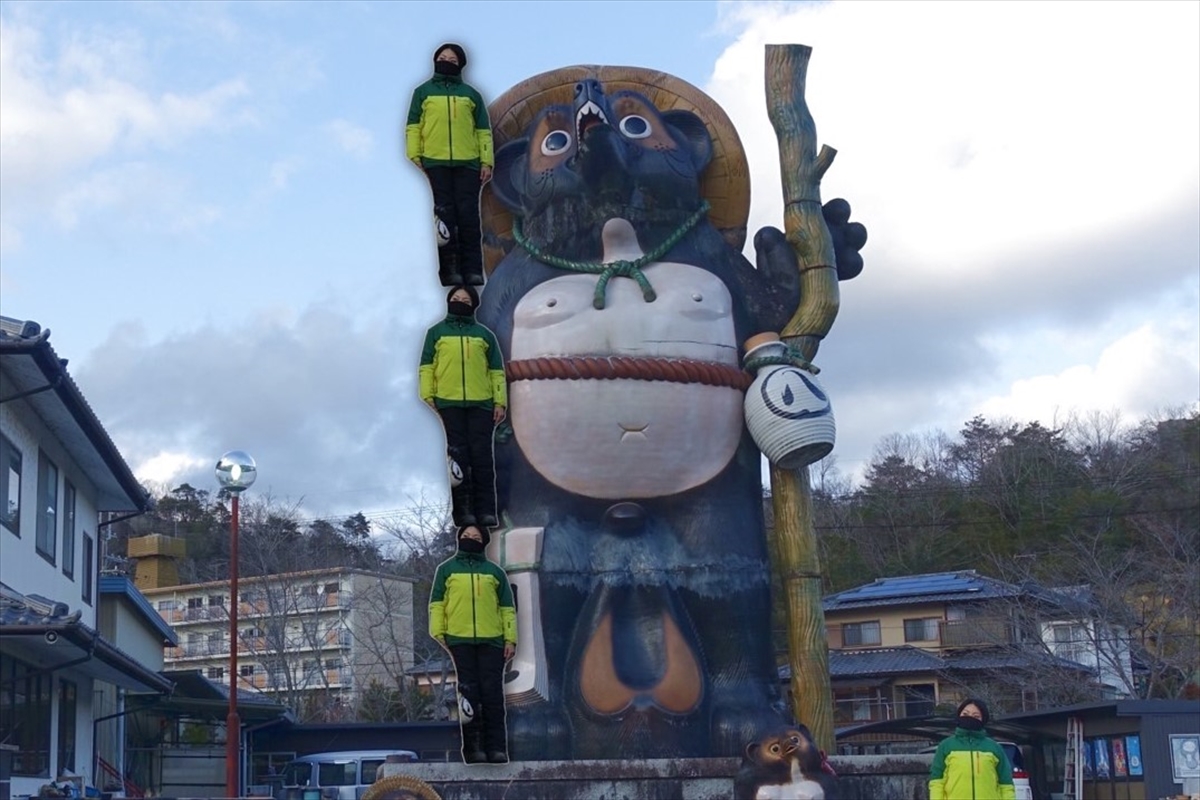 In search of Japan’s biggest tanuki, we stumble across something ...