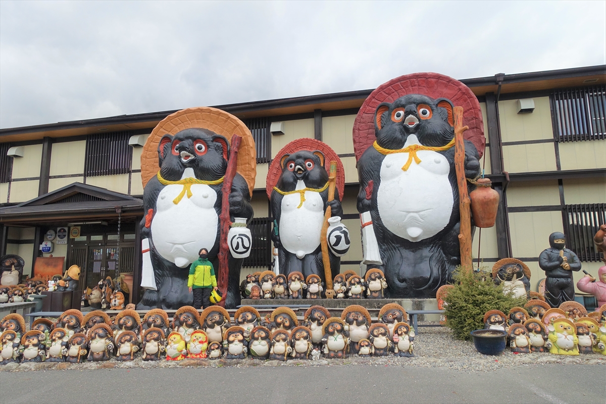 In search of Japan’s biggest tanuki, we stumble across something ...