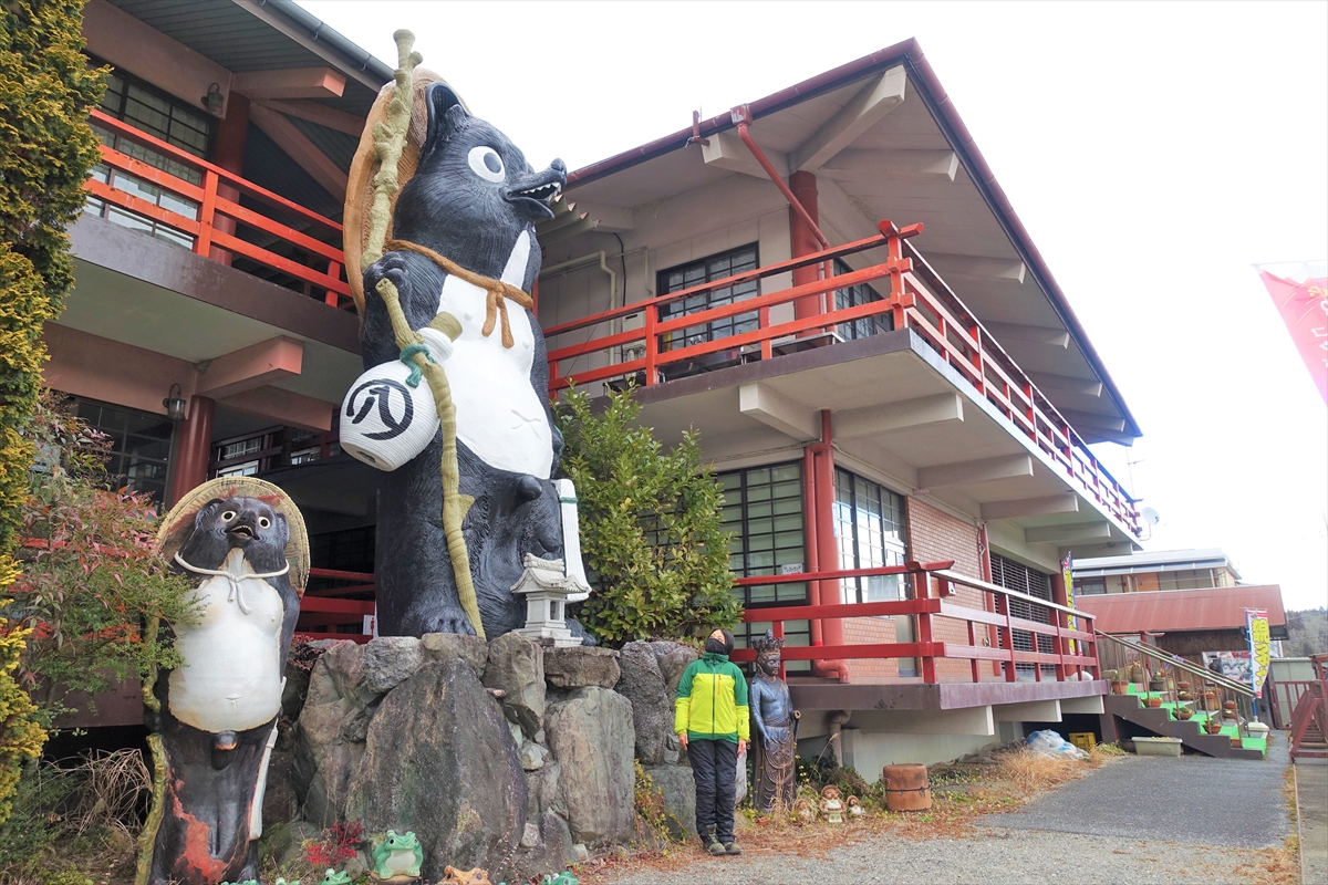 In search of Japan’s biggest tanuki, we stumble across something ...