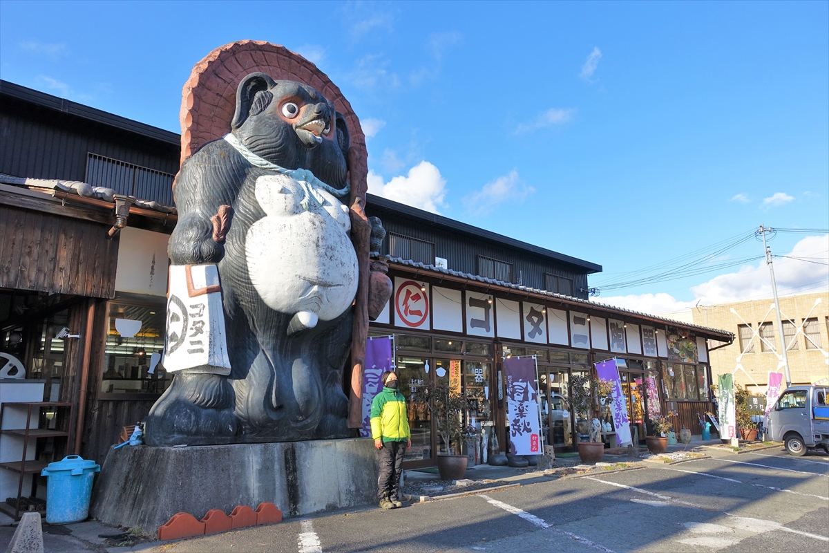 In search of Japan’s biggest tanuki, we stumble across something ...