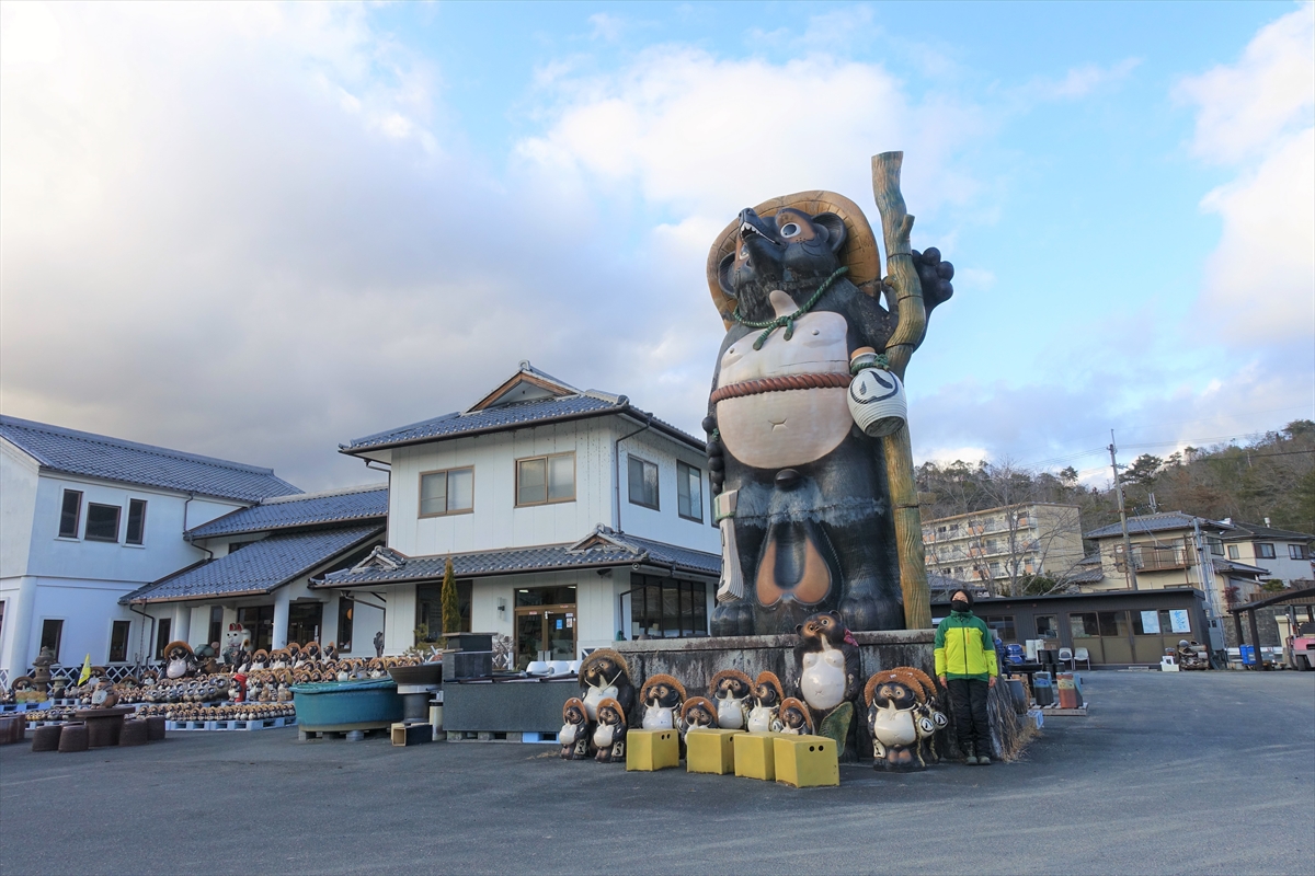 In search of Japan’s biggest tanuki, we stumble across something ...
