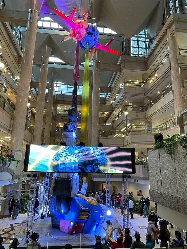 Giant Gundams occupy Yokohama as part of Gundam Port Yokohama art ...