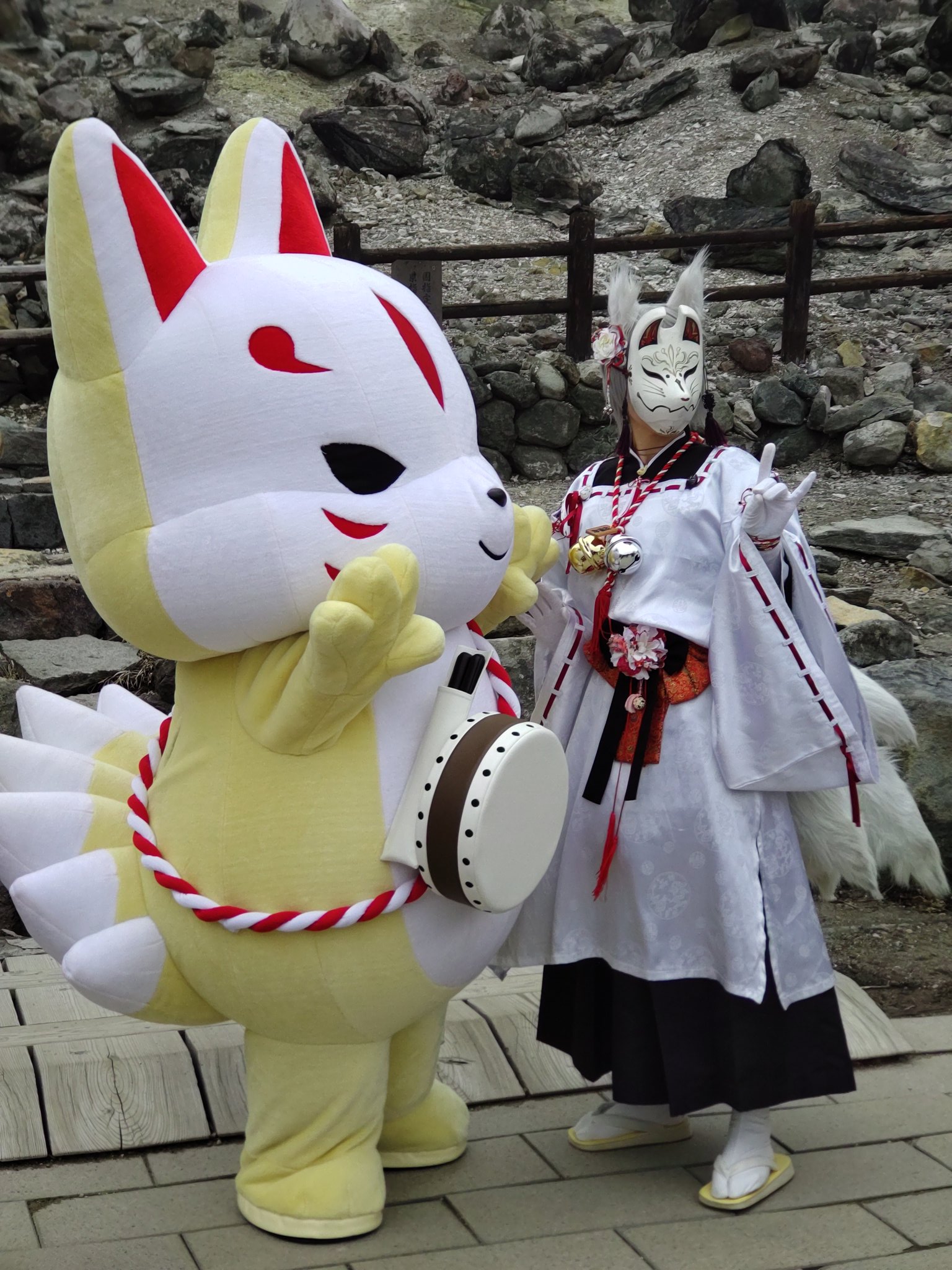 Mist descends upon Japan’s “Killing Stone” after ceremony to appease ...