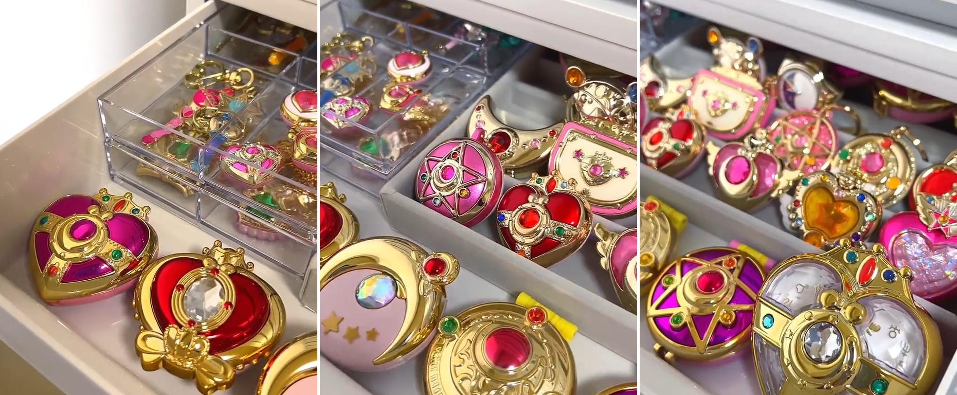 Amazingly organized Sailor Moon treasure drawer is inspiration to anime ...
