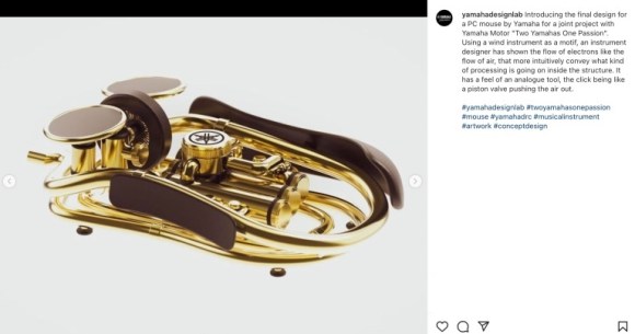 Yamaha designed a brass mouse, and it’s a thing of beauty | SoraNews24 ...