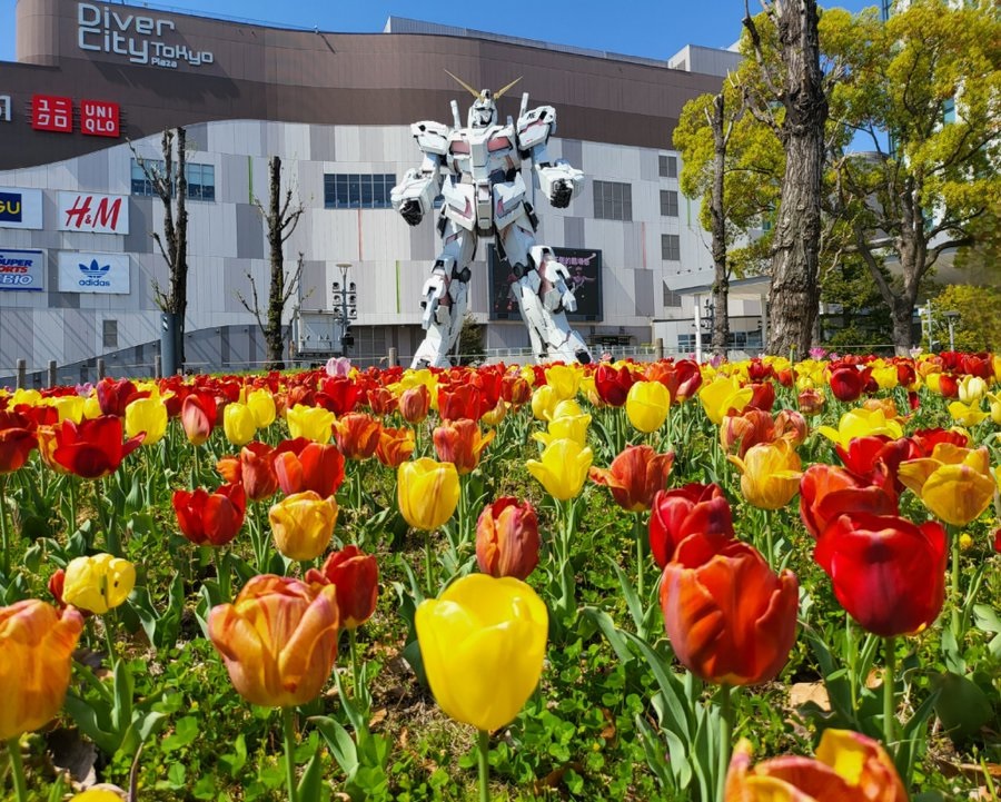 Girlfriend shows Gundam fan an extremely clever new way to photograph ...