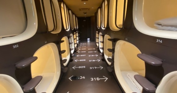 This Japanese capsule hotel tells you how many times you snore during ...