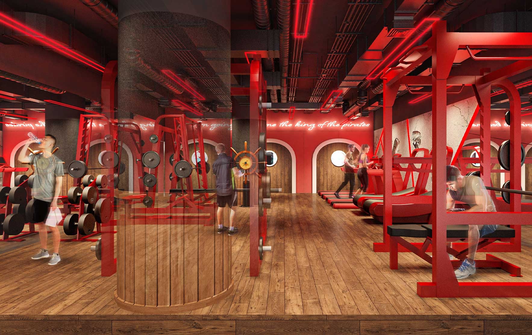A permanent One Piece-themed fitness gym is opening in Japan, now ...