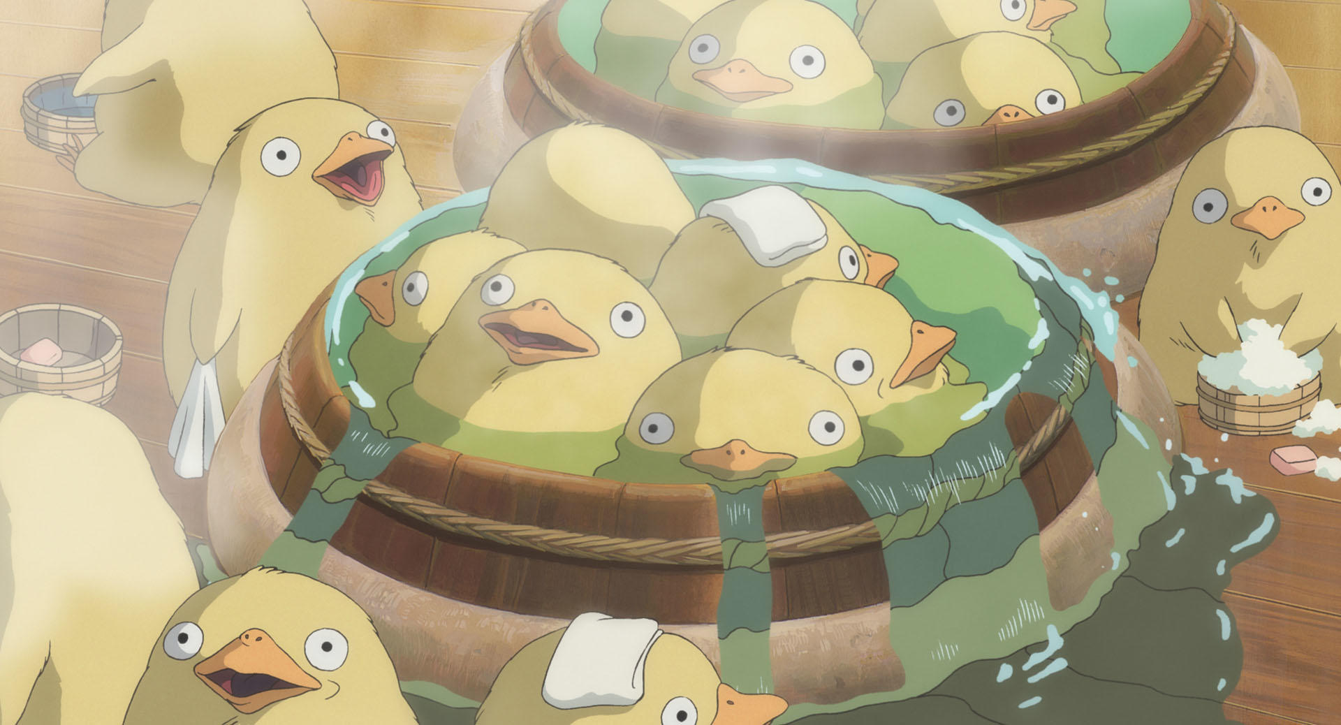 Spirited Away bath herbs now available at Ghibli exhibition in Japan ...