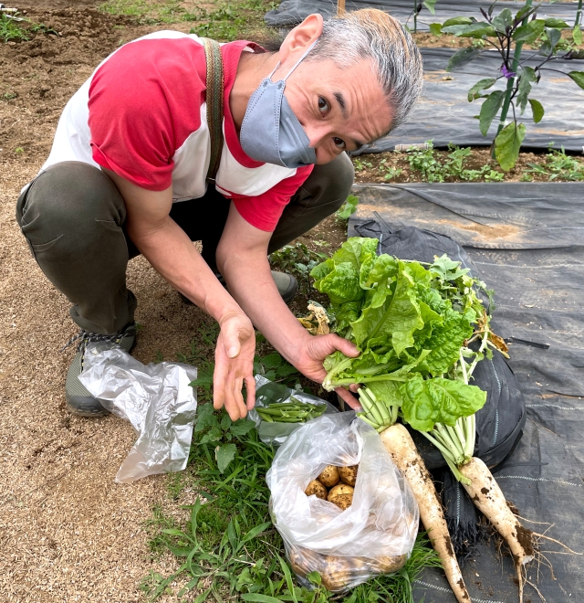 The unstaffed vegetable stand in Japan where you pick your produce ...