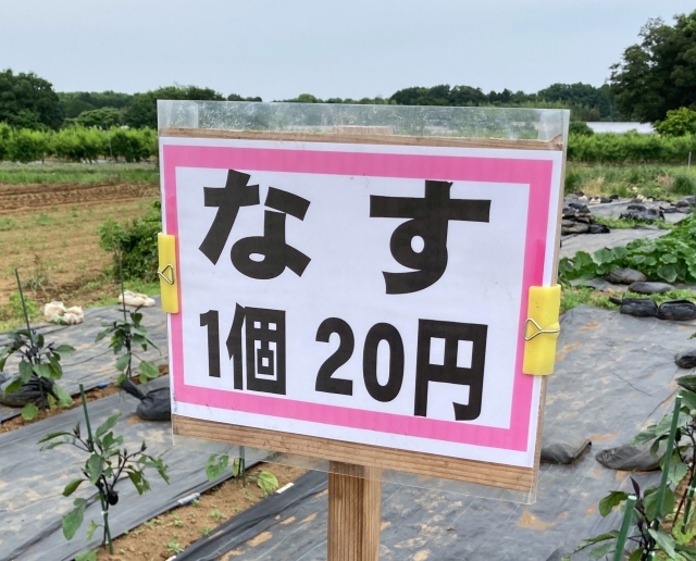 The unstaffed vegetable stand in Japan where you pick your produce ...
