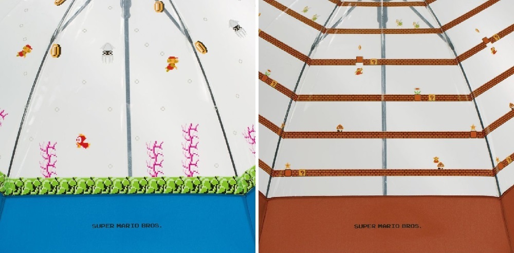 Super Mario umbrellas let you recreate scenes from the Nintendo classic ...