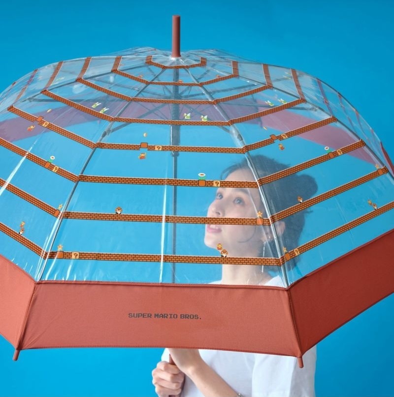 Super Mario umbrellas let you recreate scenes from the Nintendo classic ...
