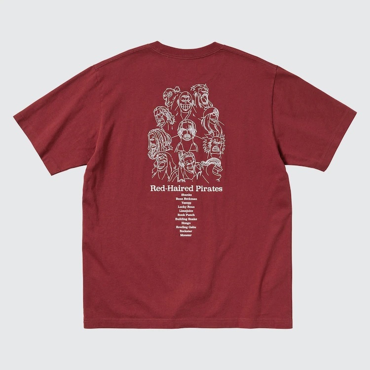 One Piece Red T-shirt line from Uniqlo will make fellow fans green with ...