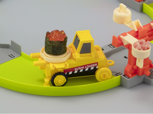 New sushi train toy makes sushi for you, then delivers it, and is ...