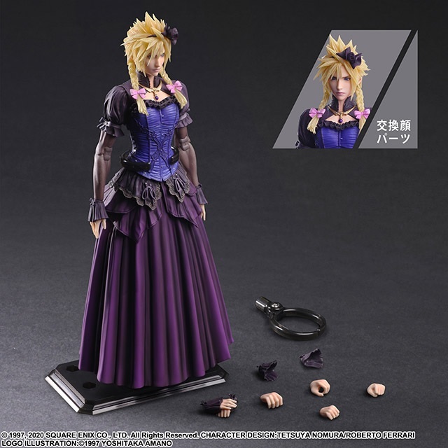 Final Fantasy VII Remake’s Cloud (dress version) is getting the high ...