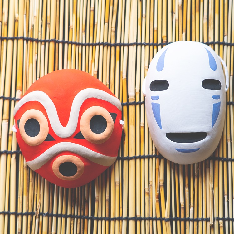 Studio Ghibli’s two most famous character masks come into the real ...