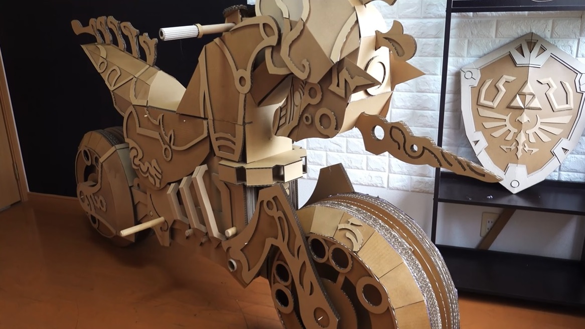 Zelda’s Master Cycle comes into the real world as amazing ridable ...