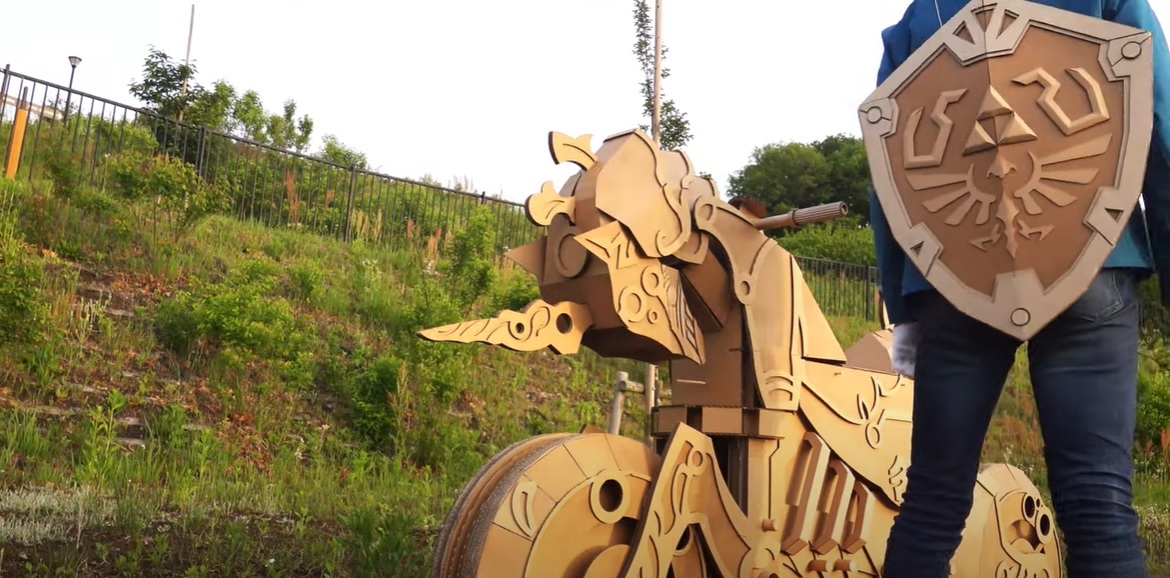 Zelda’s Master Cycle comes into the real world as amazing ridable ...