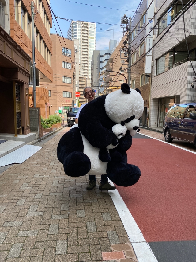 That time our boss almost killed Mr. Sato with a ginormous, unBEARable ...