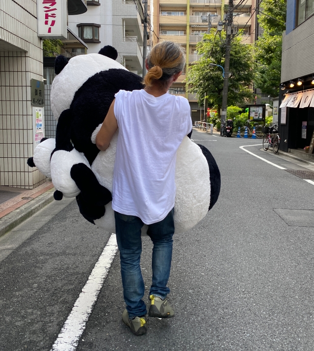 That time our boss almost killed Mr. Sato with a ginormous, unBEARable ...