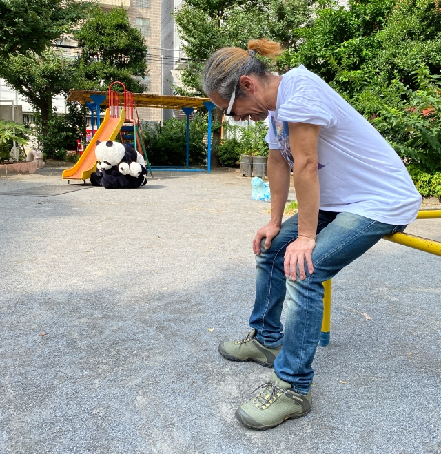 That time our boss almost killed Mr. Sato with a ginormous, unBEARable ...