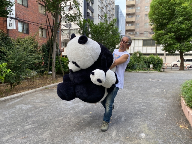 That time our boss almost killed Mr. Sato with a ginormous, unBEARable ...