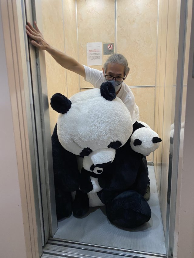 That time our boss almost killed Mr. Sato with a ginormous, unBEARable ...