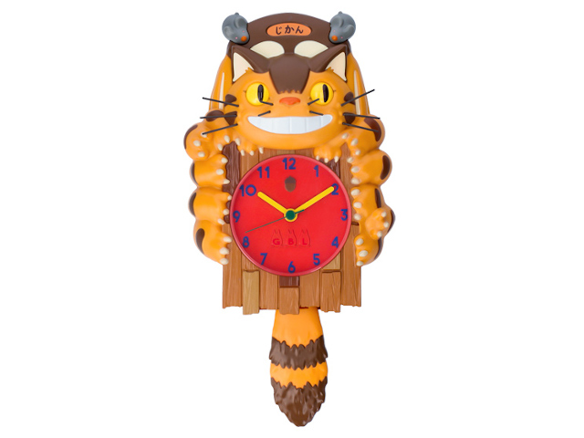 Studio Ghibli releases a Catbus clock in Japan with loads of cute ...