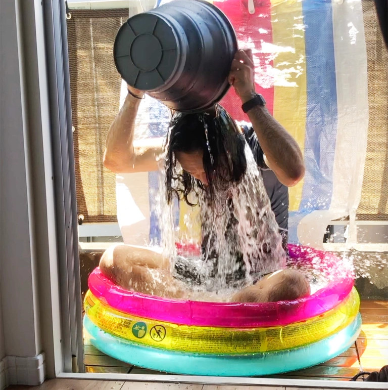 Our reporter buys a tiny kiddie pool from Daiso, has entirely too much ...