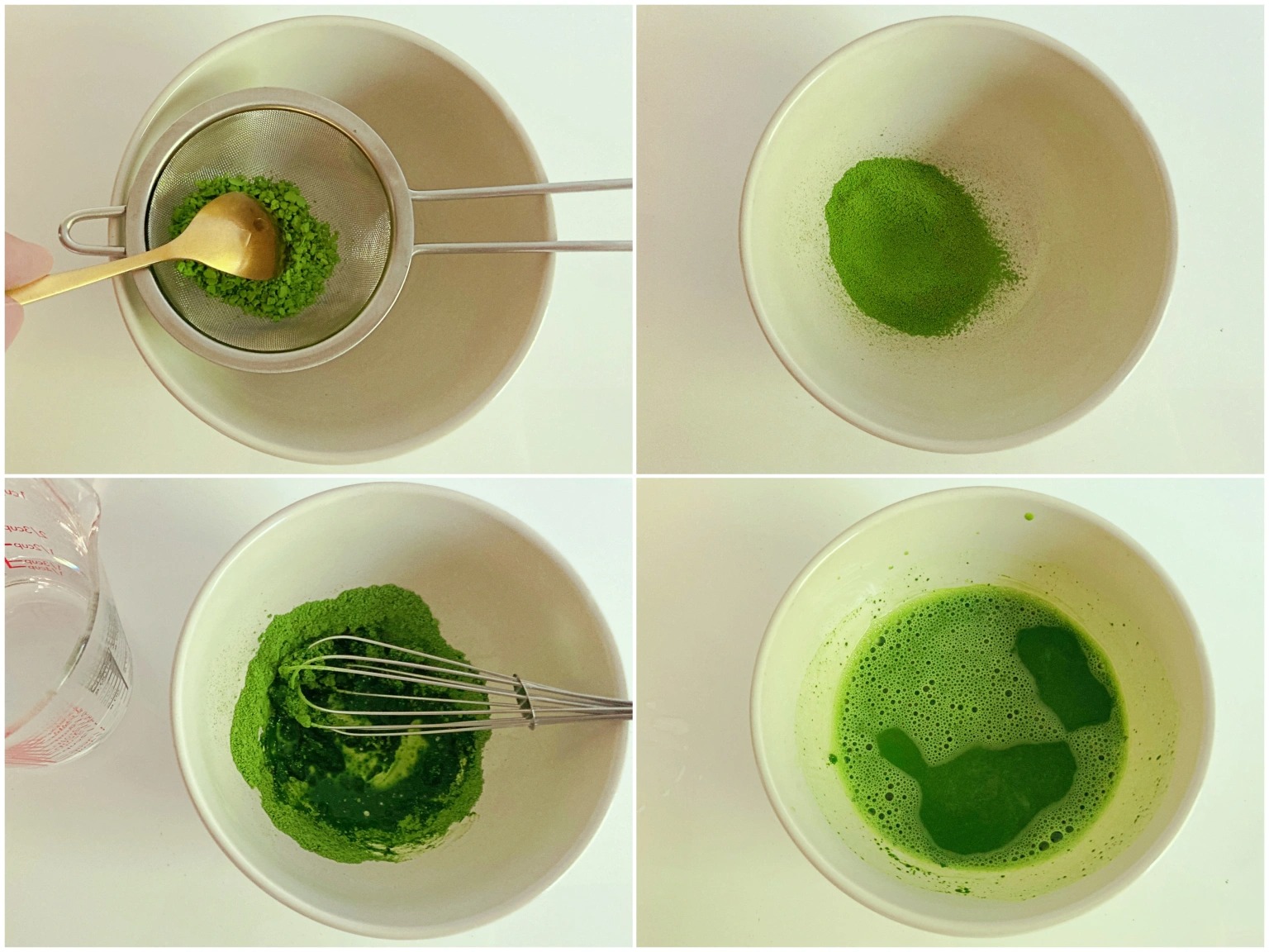 Make luxurious, stylish green tea at home with this matcha warabi latte ...
