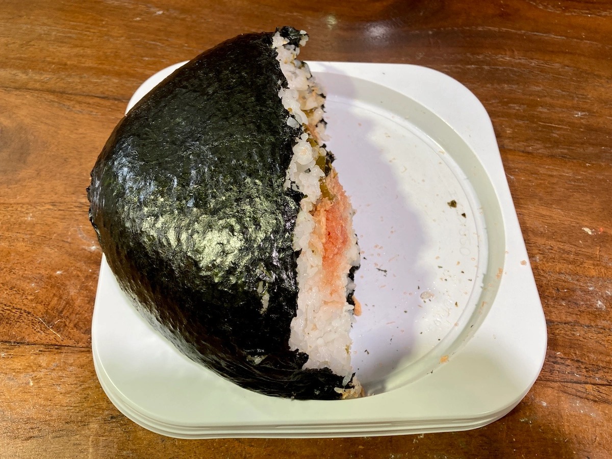 The Big Bomb Onigiri Japanese rice ball helps us conquer mountain race ...