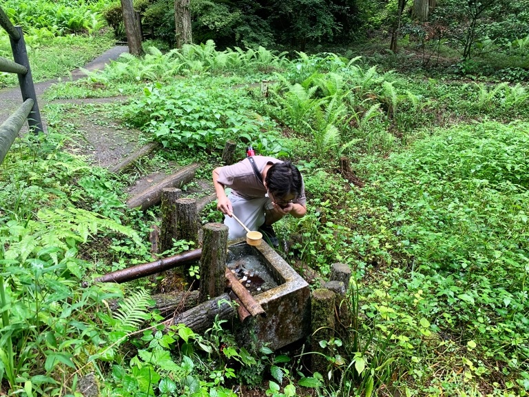 Down the steps to Kusabe Yoshimi, one of Japan’s three great ...