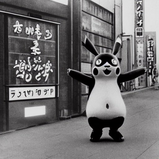 Pikachu in 1920s Tokyo images use A.I. to toss the Pokémon mascot 100 ...