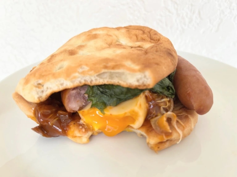 Eating Japan’s Sailor Moon moon-viewing sausage sandwich【Taste test ...