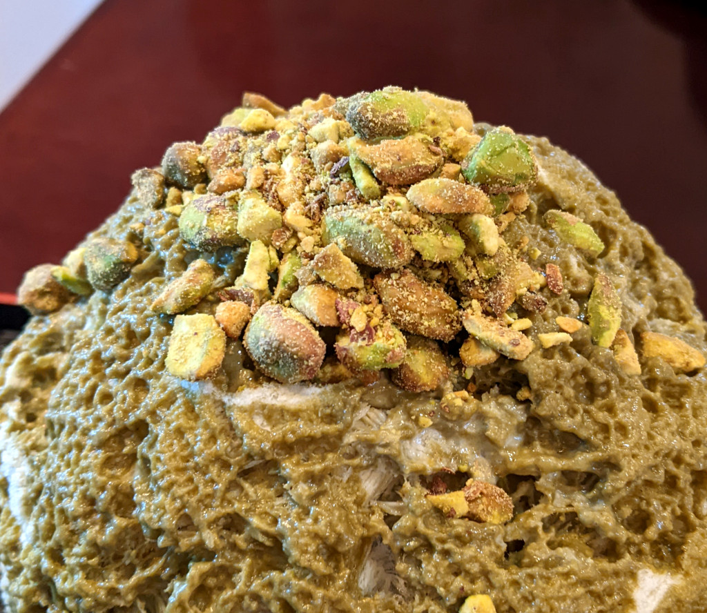 Mr. Sato attempts to conquer mountains of shaved ice at all-you-can-eat ...