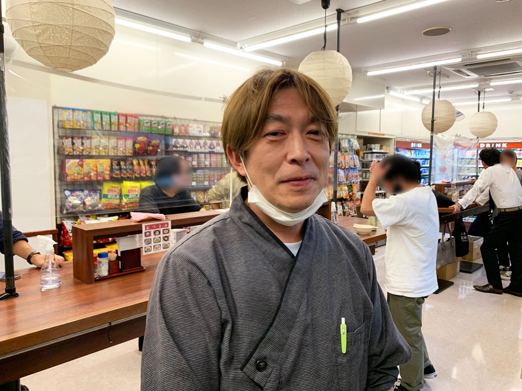 Turn around, and you’ll see this Tokyo convenience store is also ...