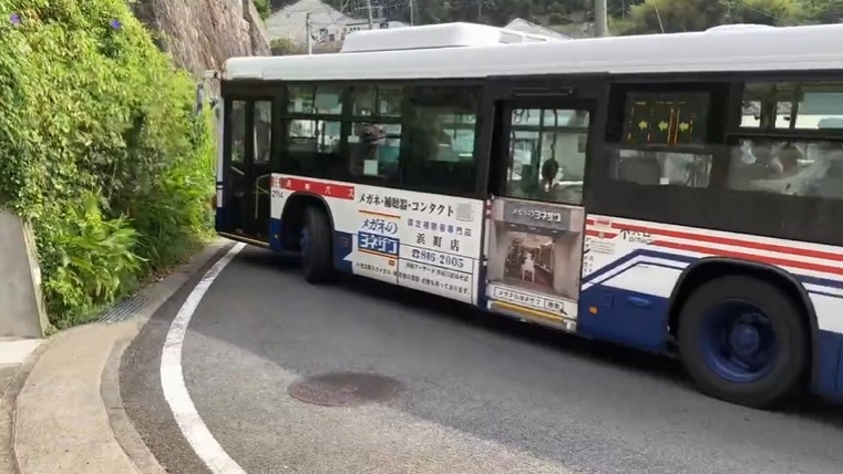 It’s pretty amazing buses in this Japanese town don’t crash into this ...
