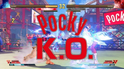 Pocky x Street Fighter II collaboration comes with a special game for a ...