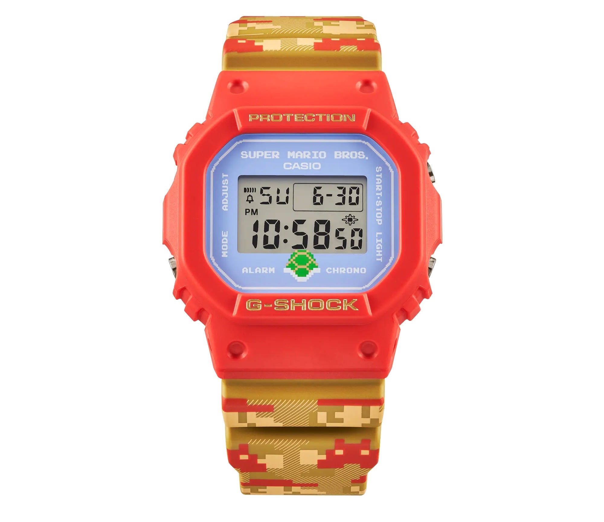 Super Mario teams up with G-Shock for a salute to old-school gaming ...